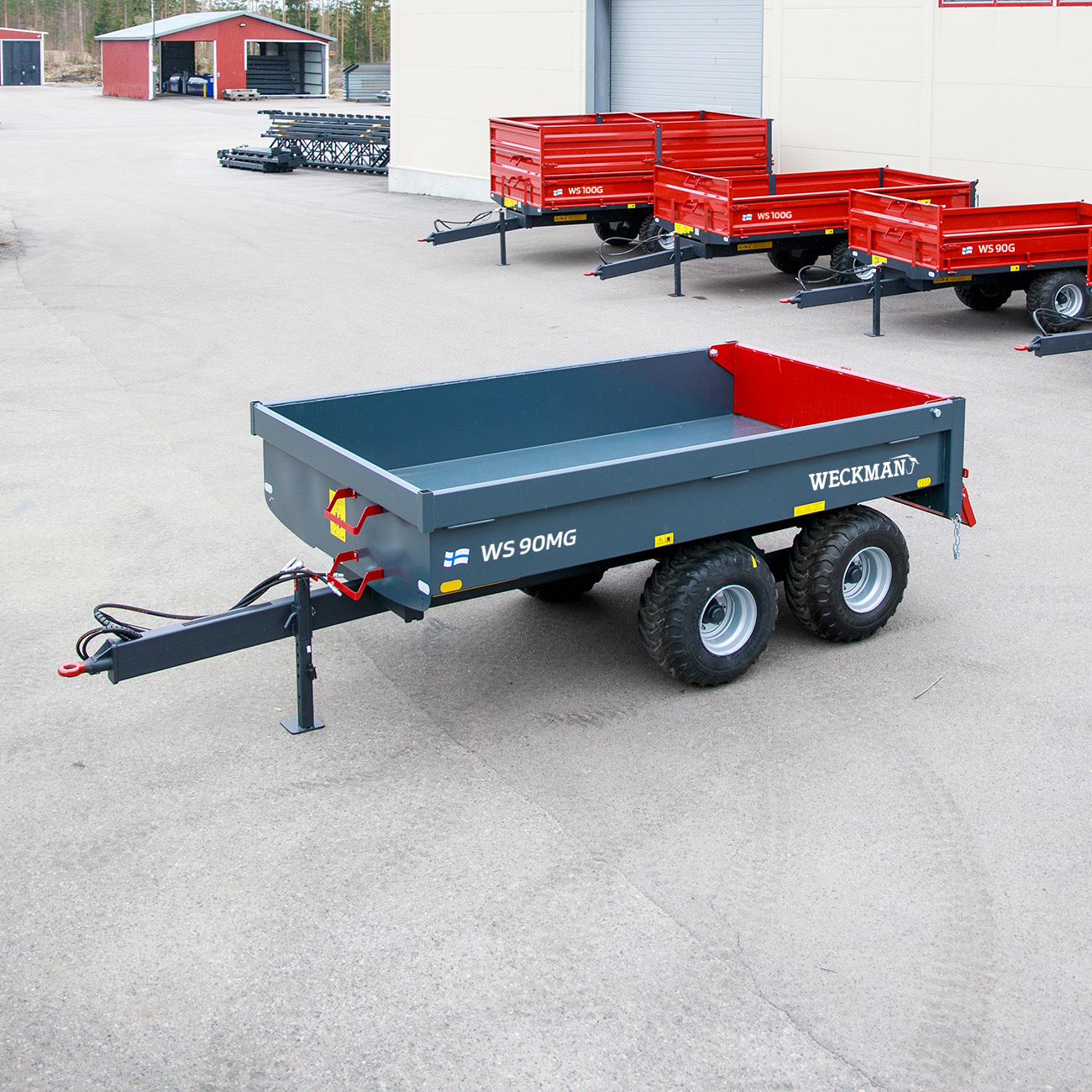Multipurpose trailers - Tractor trailers | Weckman